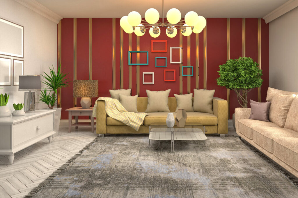 Colore borgogna per l'arredamento: il colore più elegante