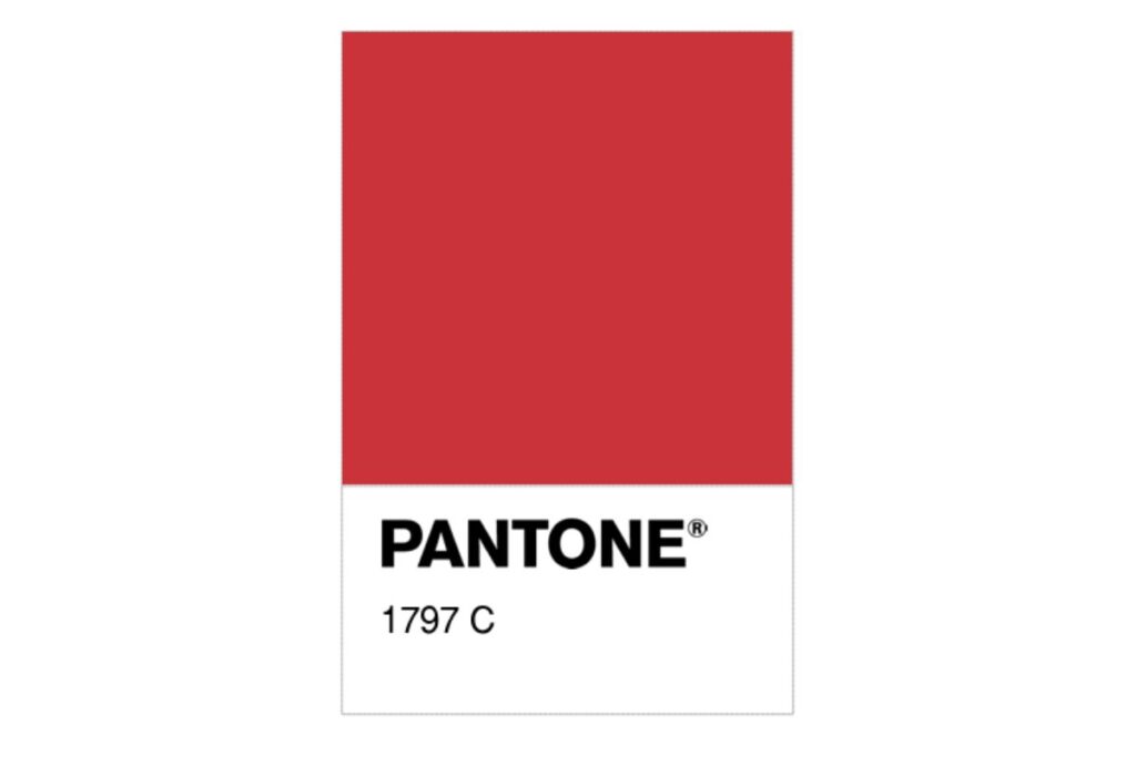 Le tonalità del rosso: tutti i nomi e codici Pantone